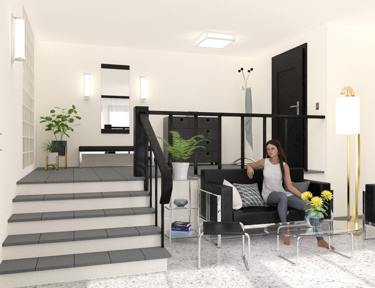 Mid-Century Modern Bundle | Daz 3D