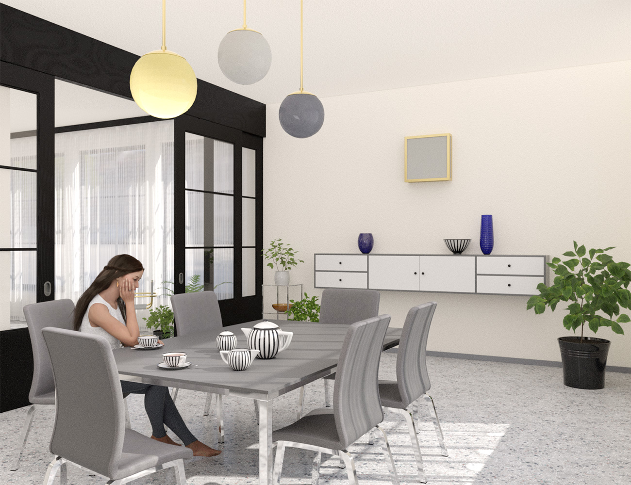 Mid-Century Modern Bundle | Daz 3D