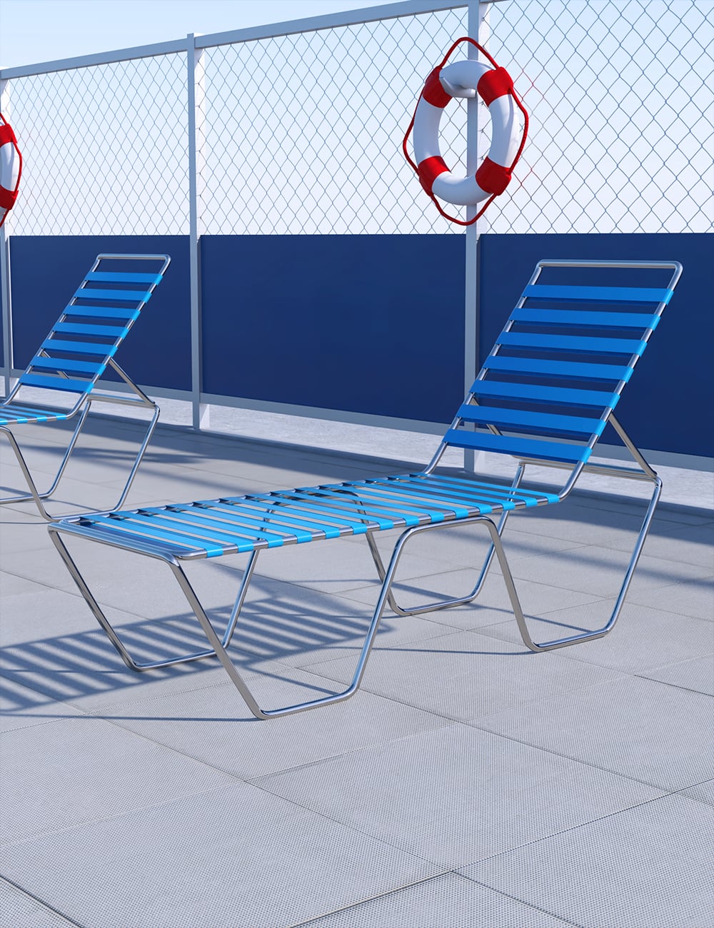 FH Outdoor Pool | Daz 3D