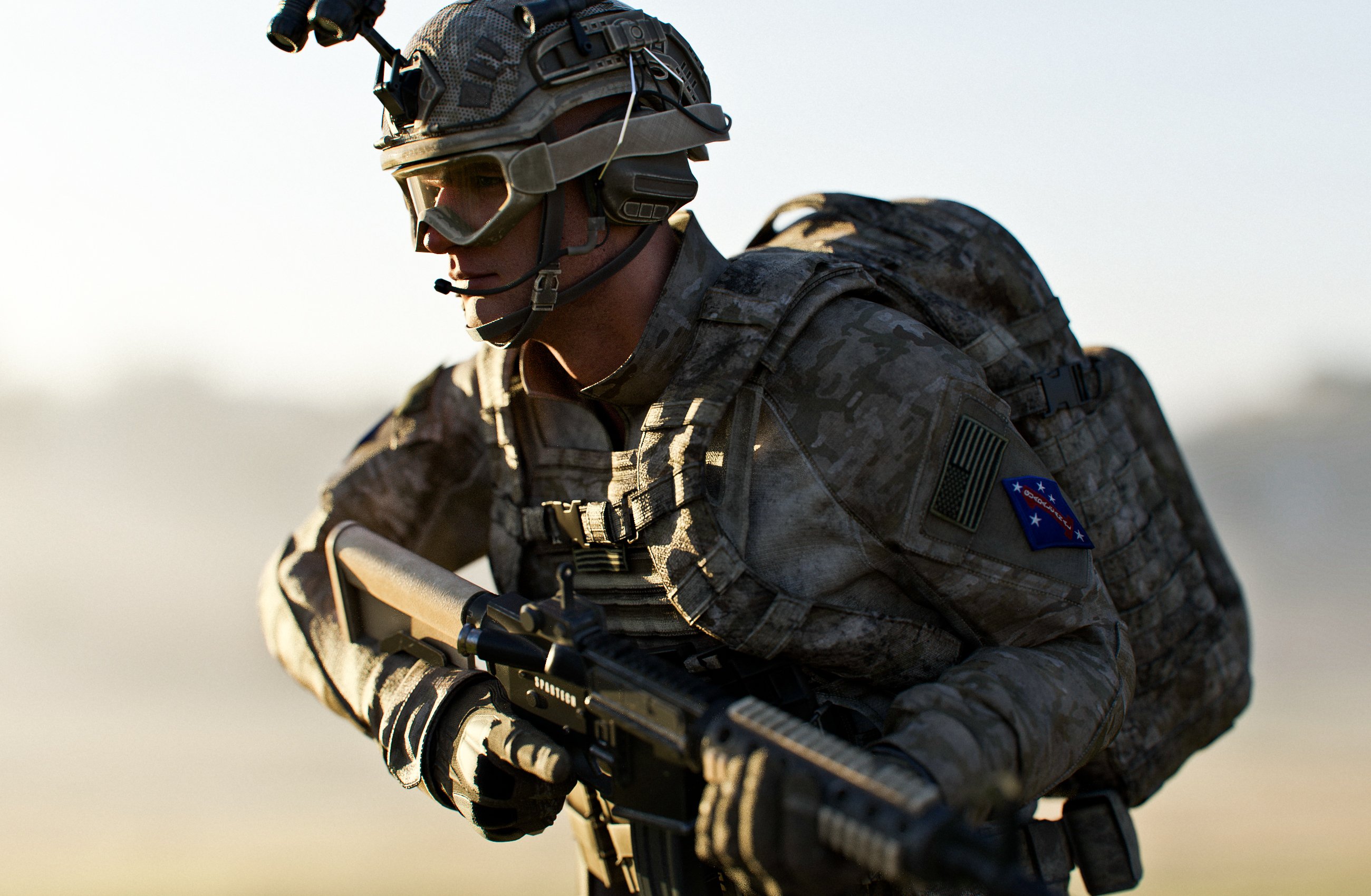 MI Modern Military Combat Uniform Bundle | Daz 3D