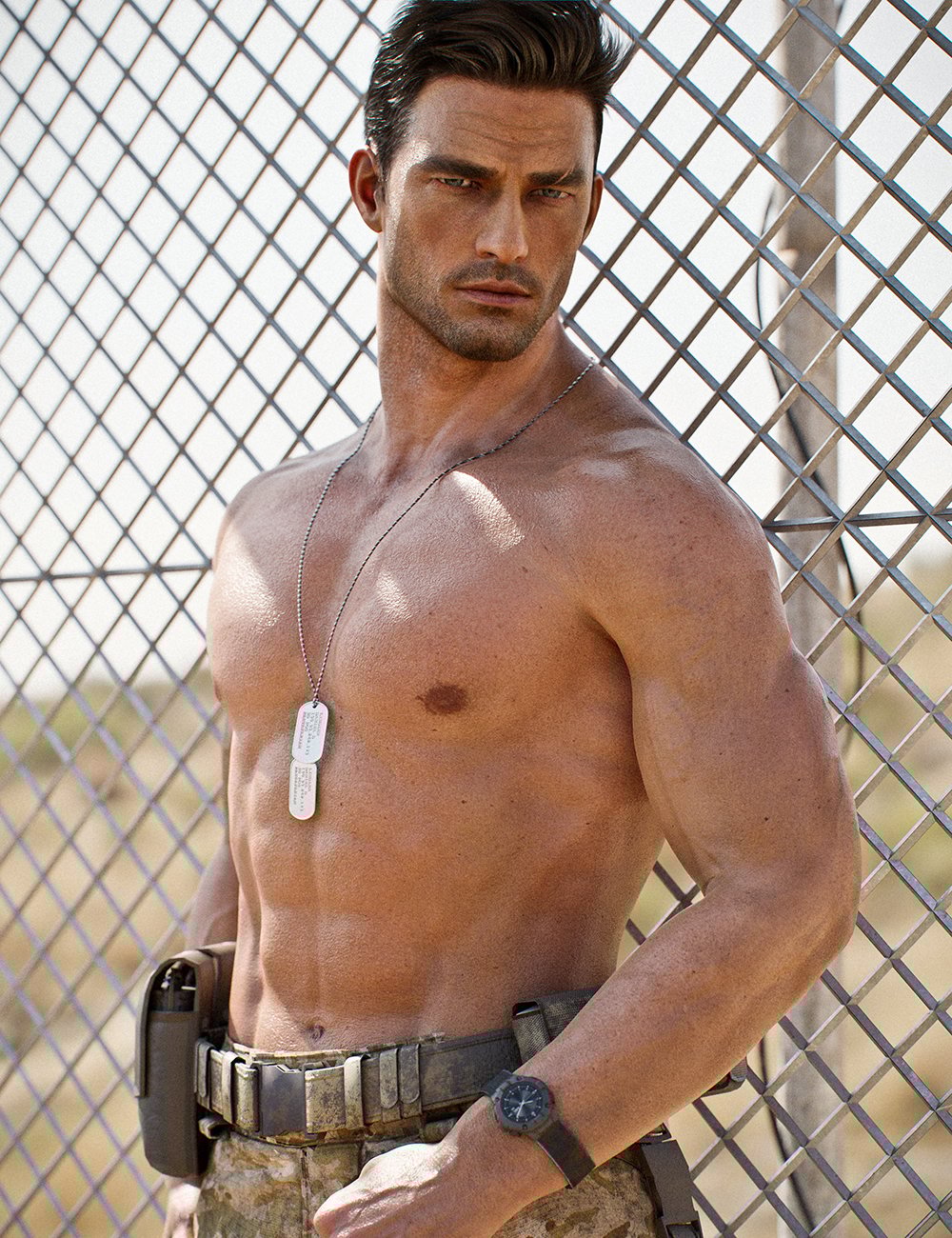 MI Modern Military Combat Uniform Bundle | Daz 3D