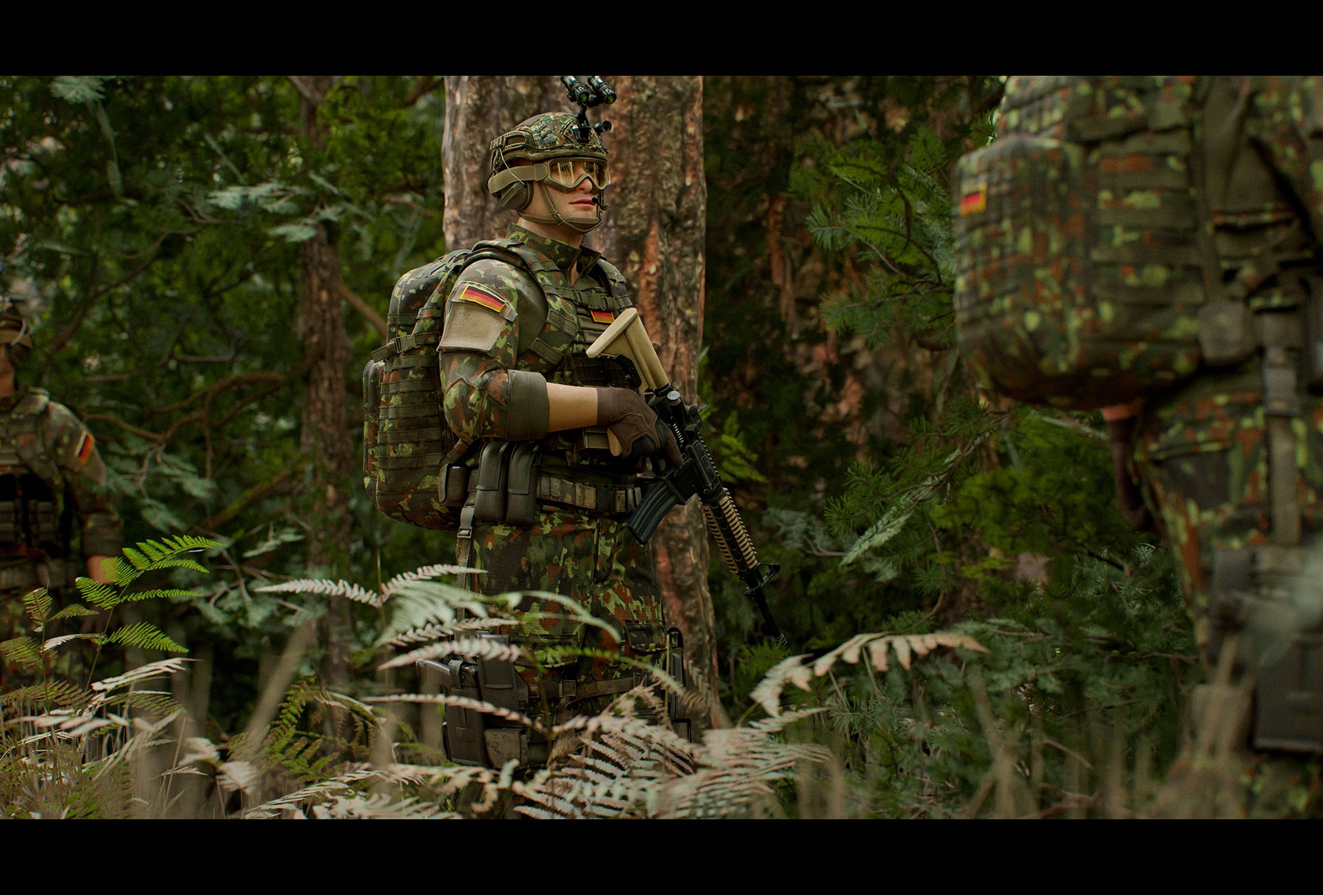 MI Modern Military Combat Uniform Bundle | Daz 3D