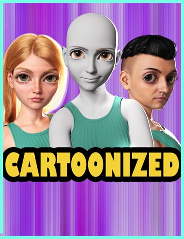 Cartoonized for Genesis 9 | Daz 3D