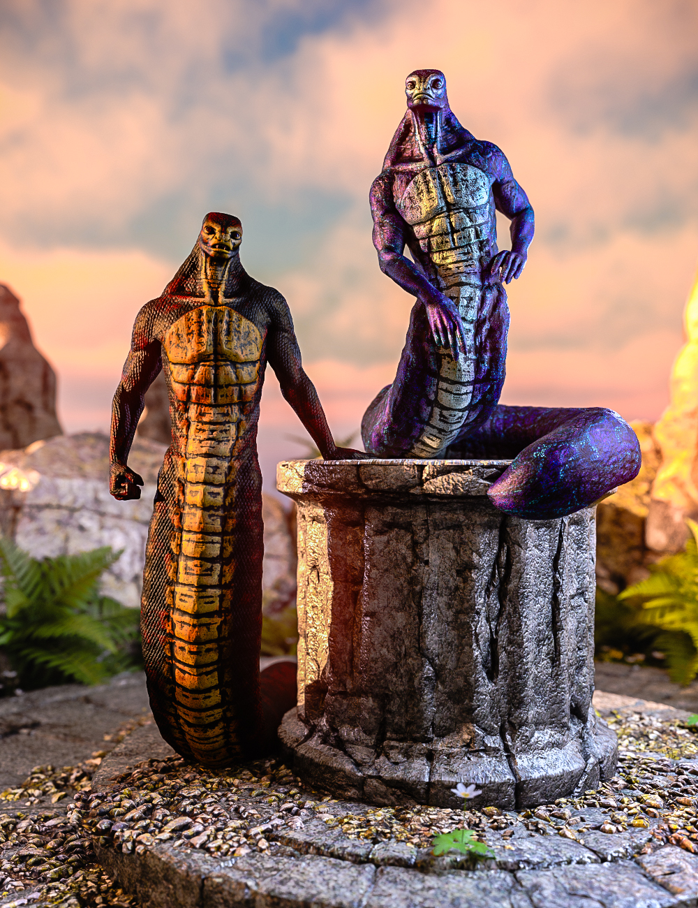 Kajla for Nagalean for Genesis 9 | Daz 3D