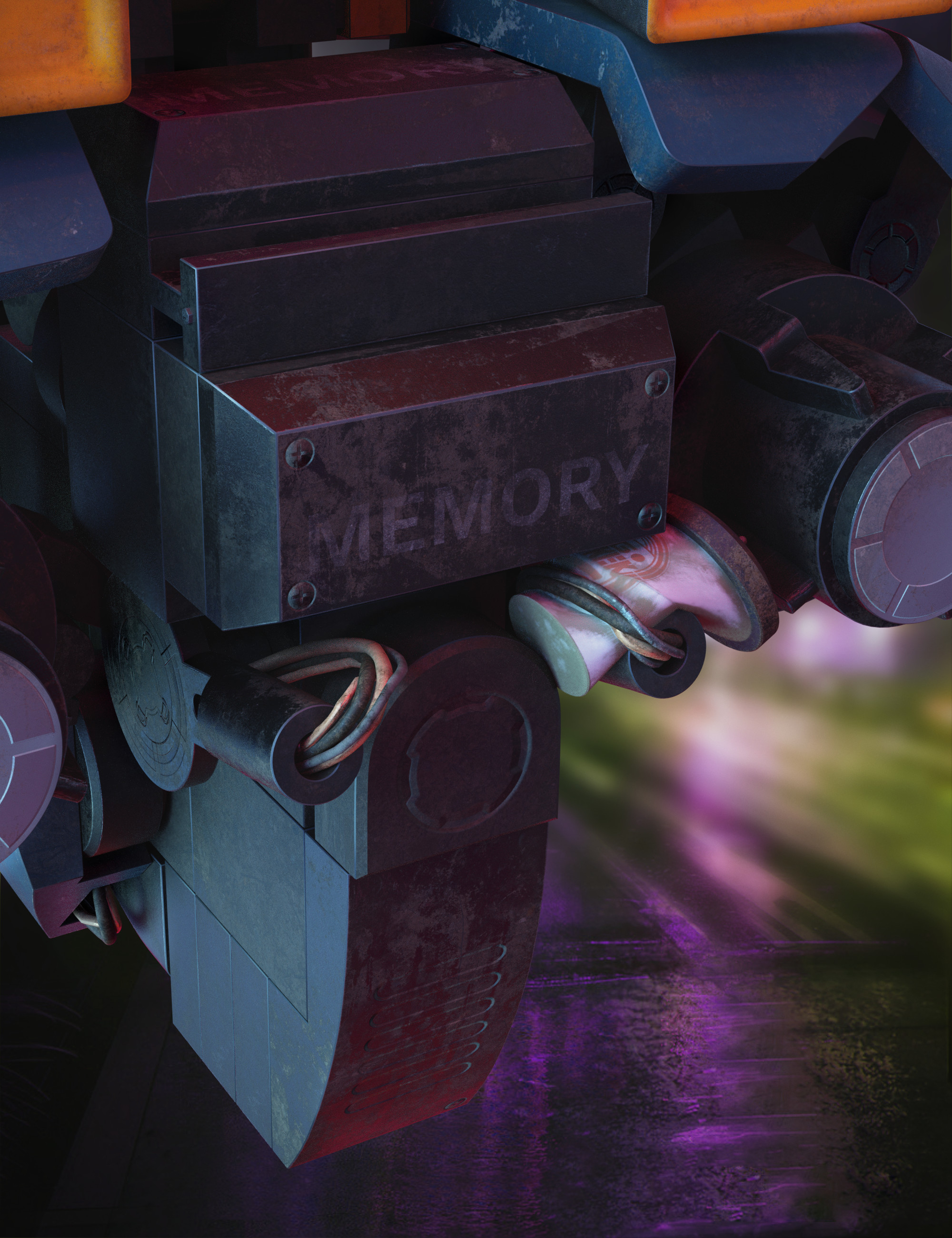 Cyberpunk Informer Drone | Daz 3D
