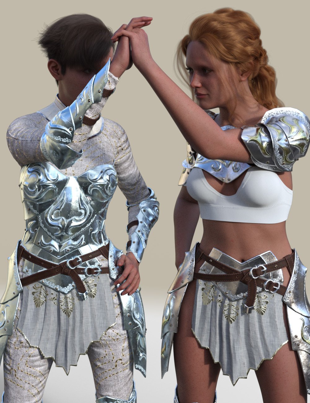 Aurora Guardian Armor for Geneis 9 | Daz 3D