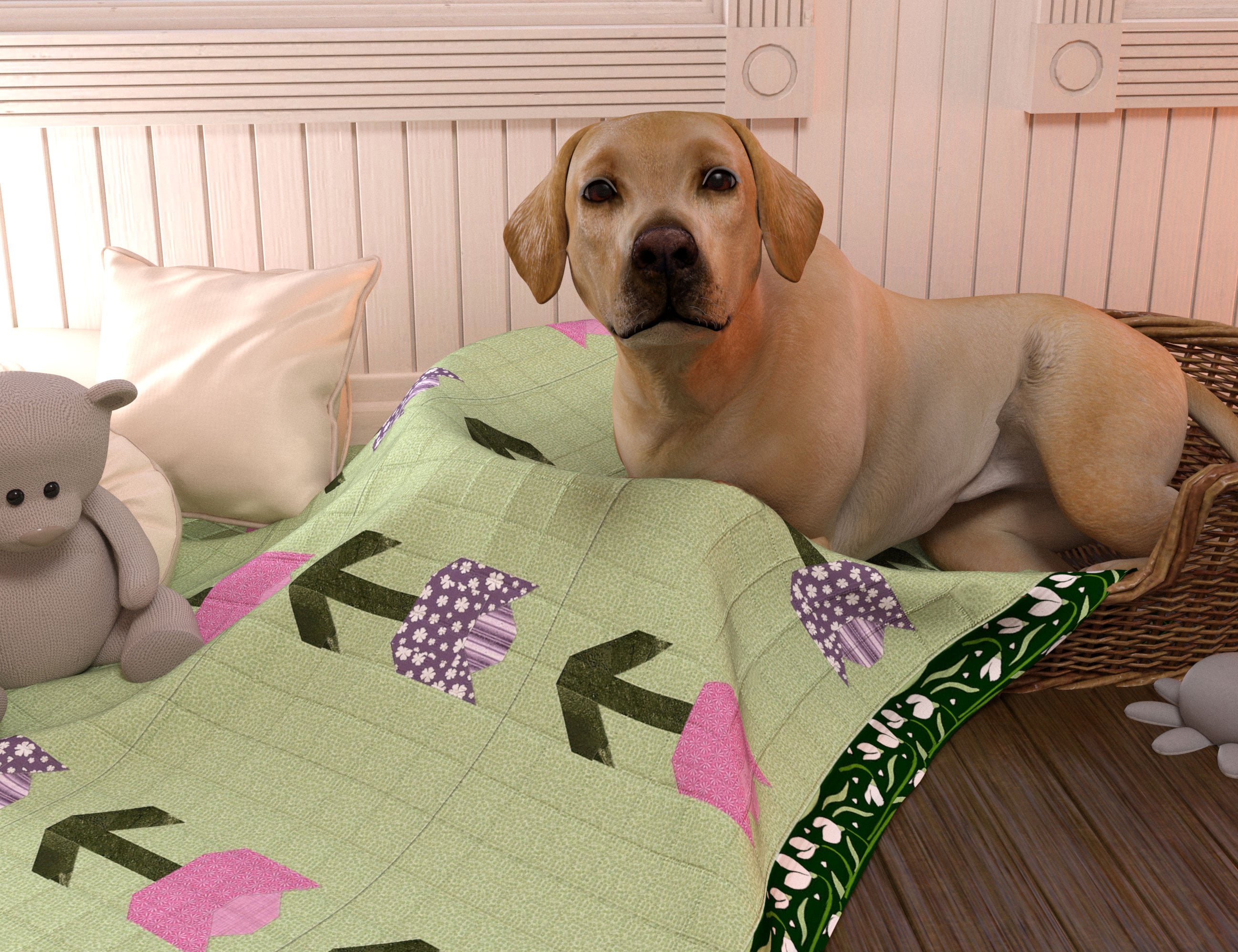 Squishy dForce Quilt | Daz 3D