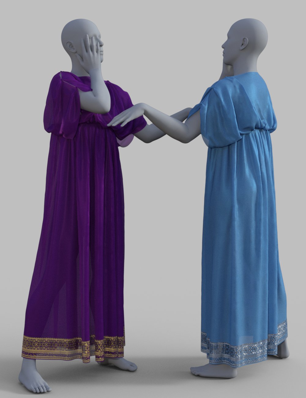 dForce Roman Matron for Genesis 9 and 8 | Daz 3D