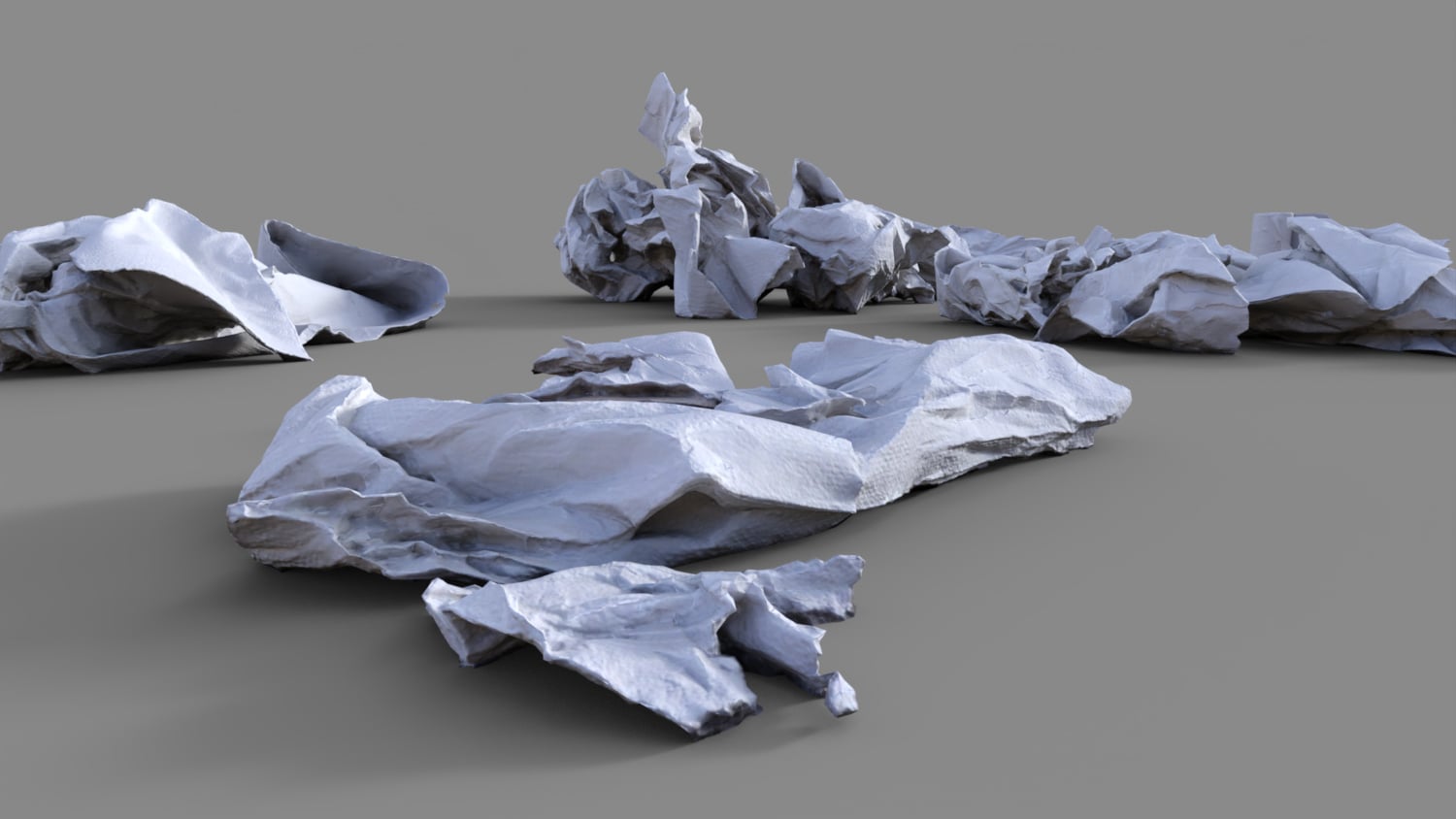 Toilet Paper On The Floor | Daz 3D
