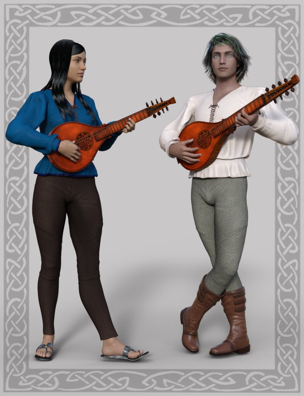 Renaissance Instruments | Daz 3D