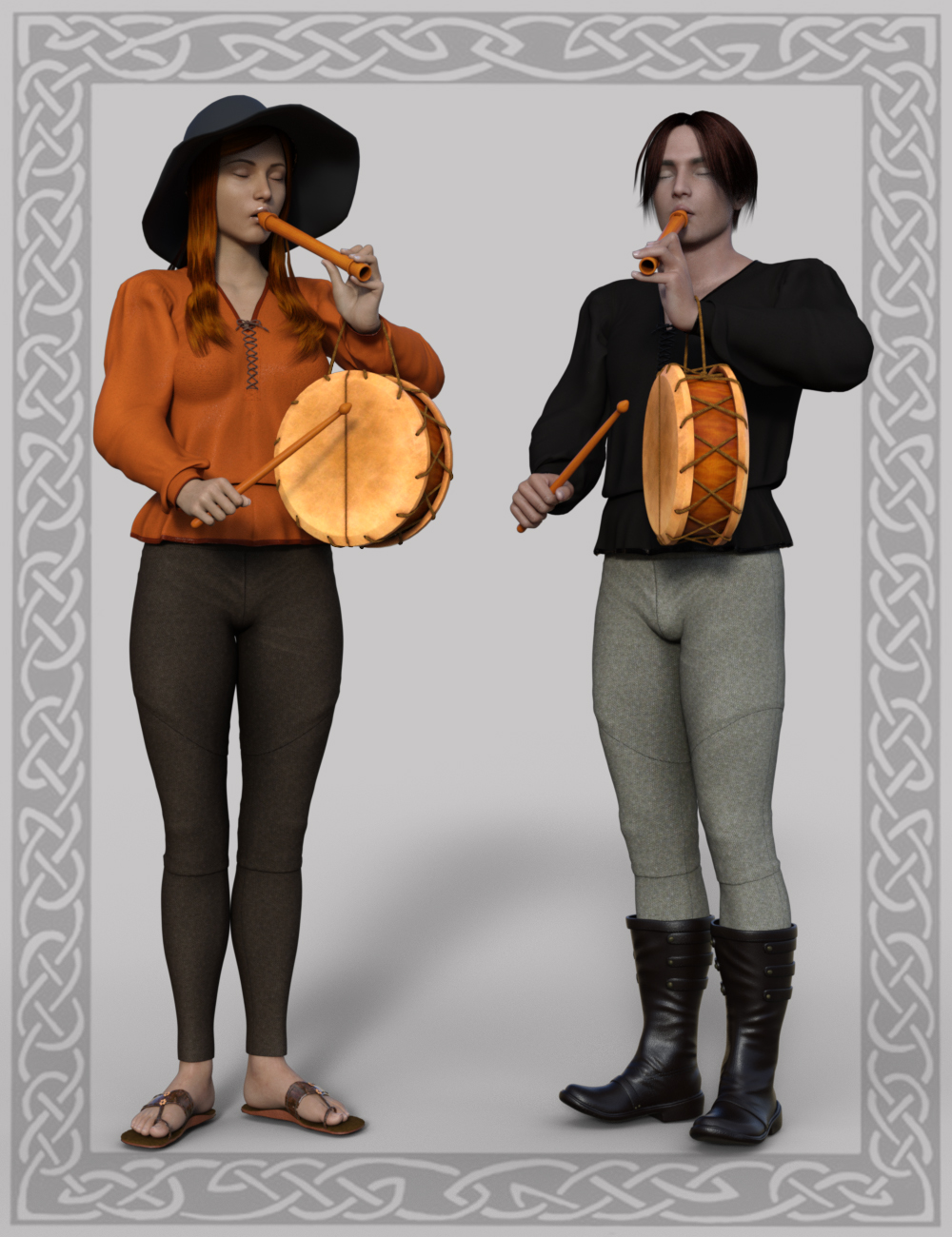 Renaissance Instruments | Daz 3D