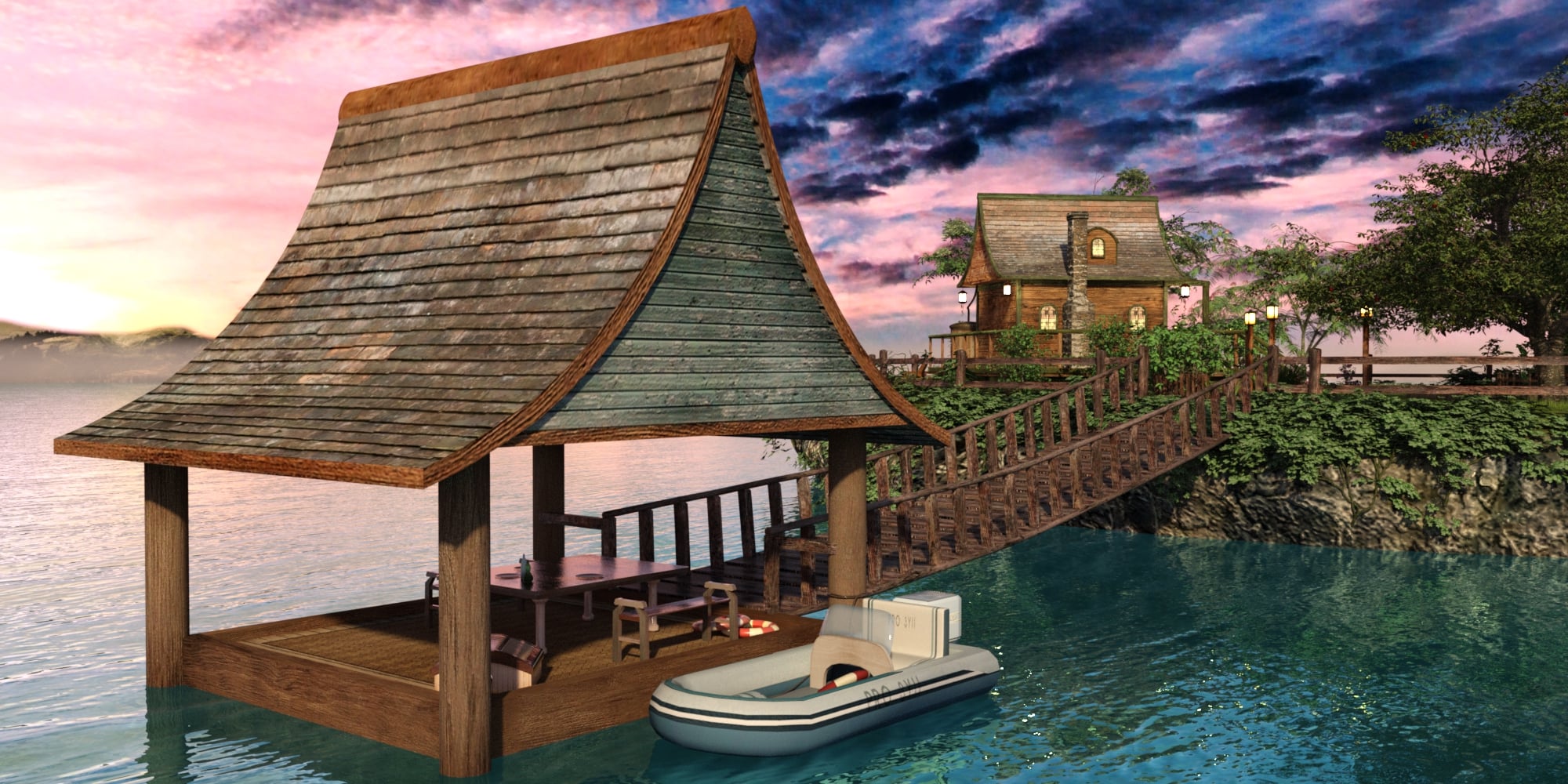 I Dream Of My Special Island Hideaway | Daz 3D