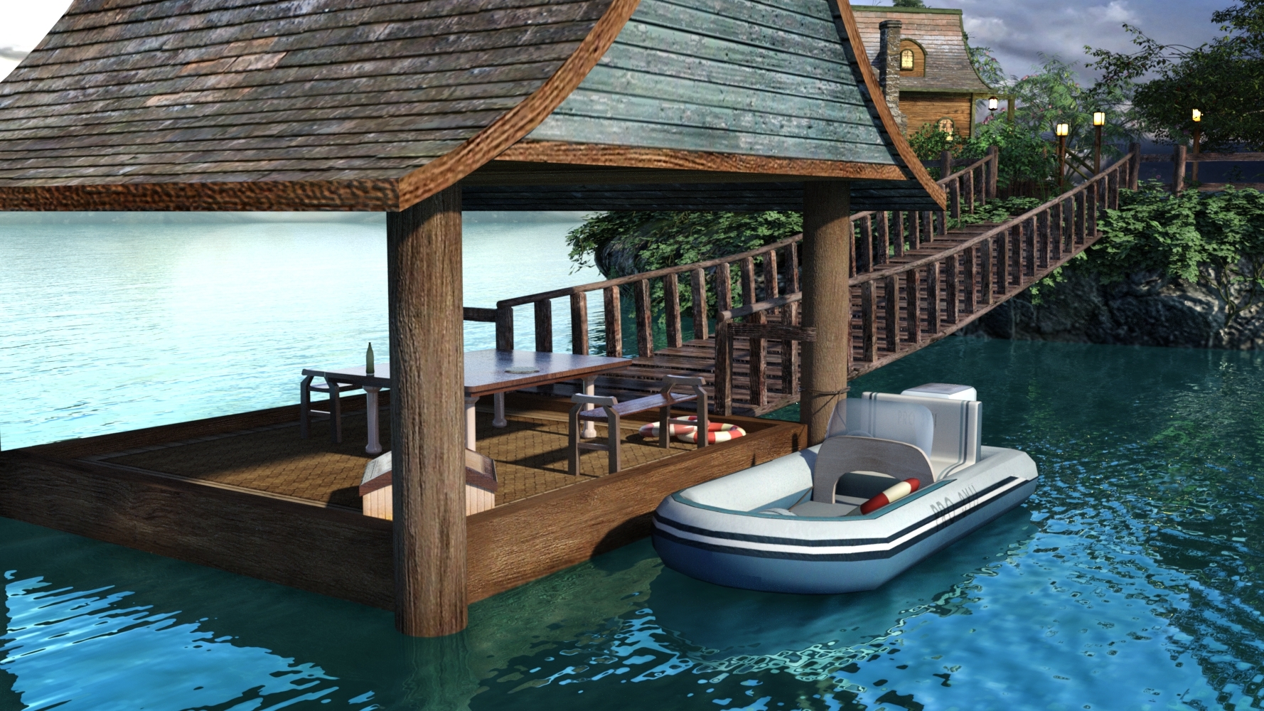 I Dream Of My Special Island Hideaway | Daz 3D