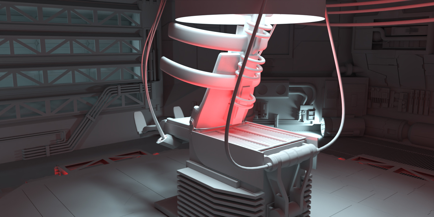 Alien Exam Room | Daz 3D
