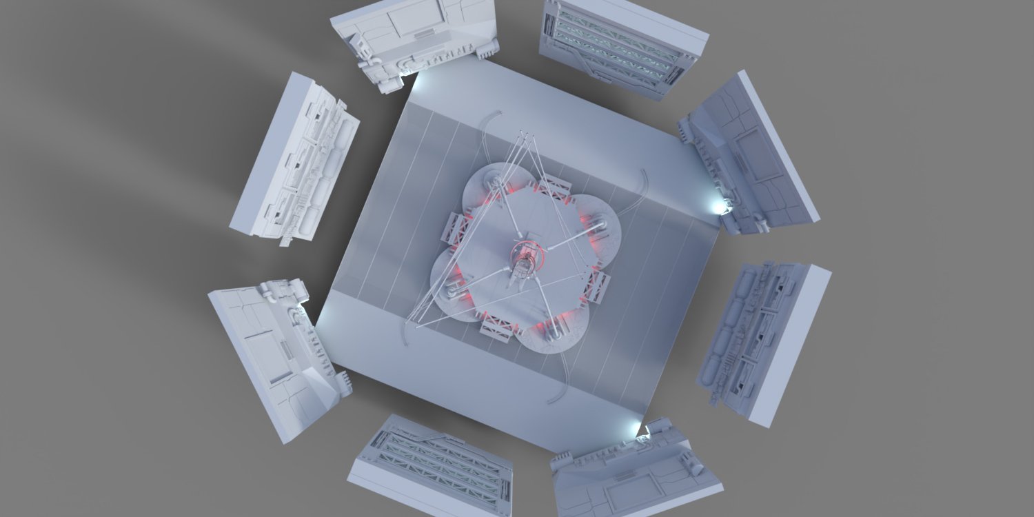 Alien Exam Room | Daz 3D