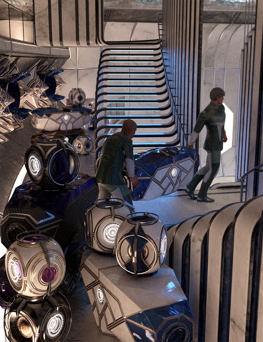 The Initiative: Chests | Daz 3D