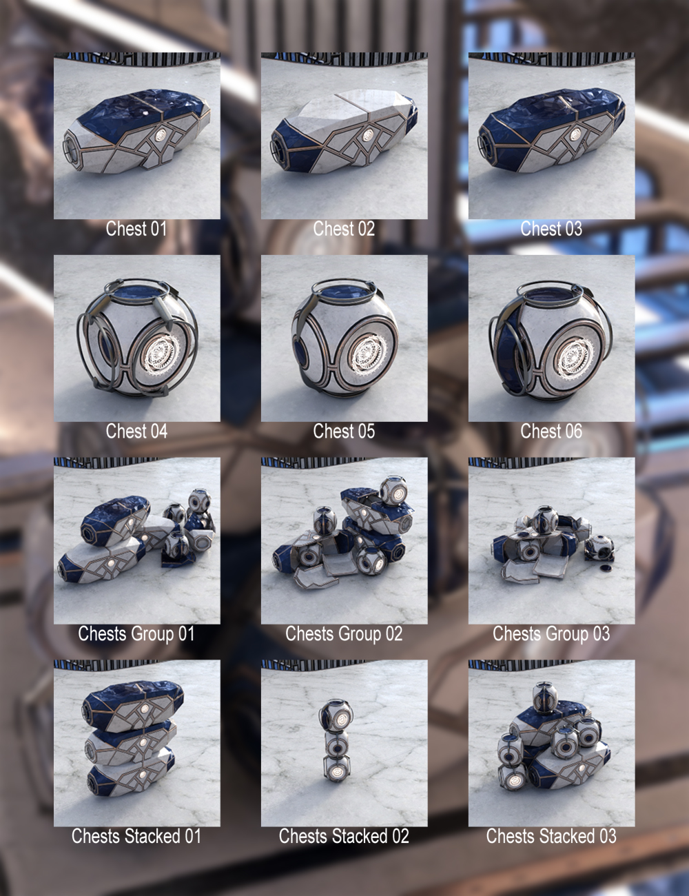 The Initiative: Chests | Daz 3D