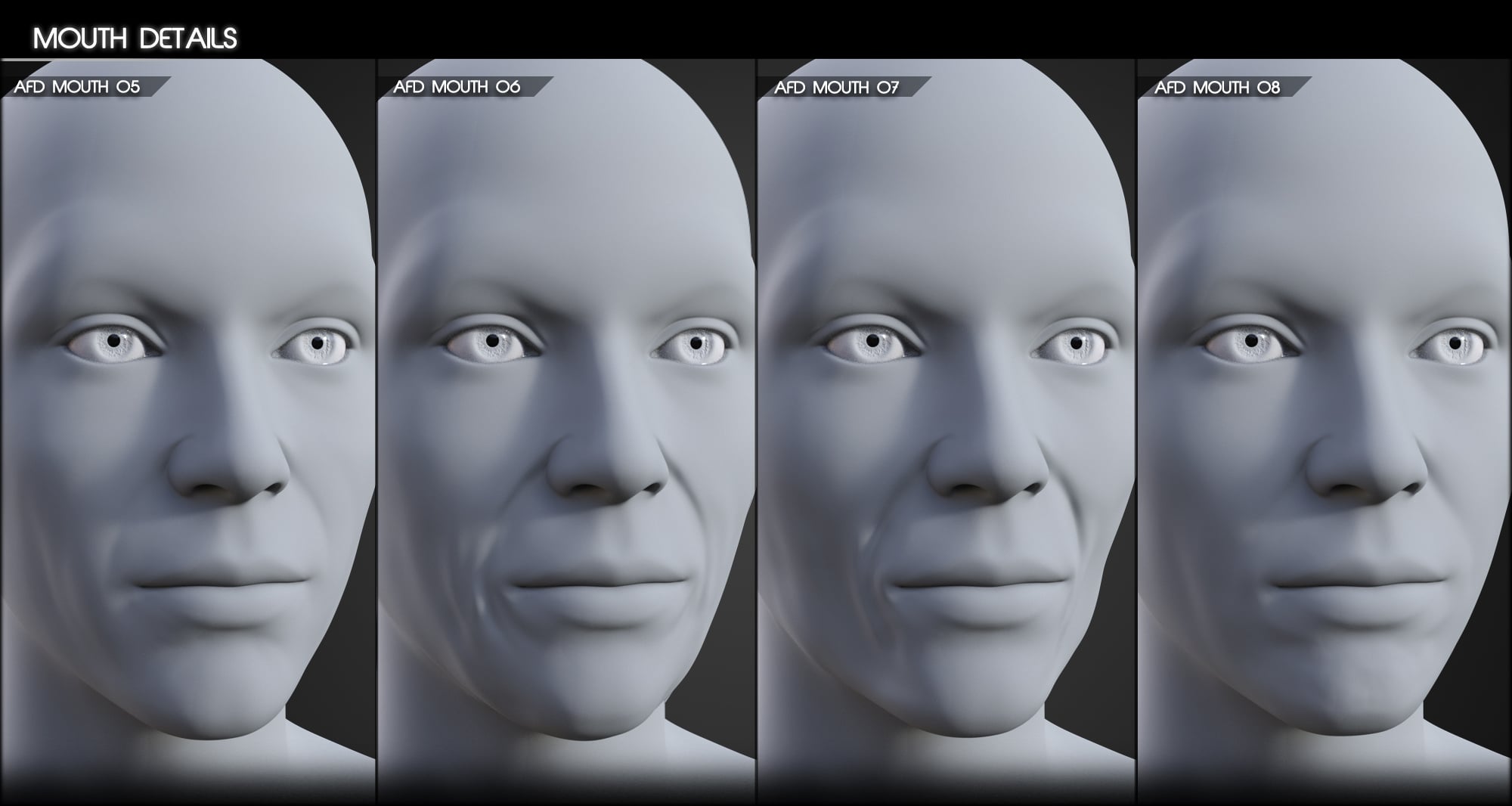 Aging Face Details HD for Genesis 9 | Daz 3D