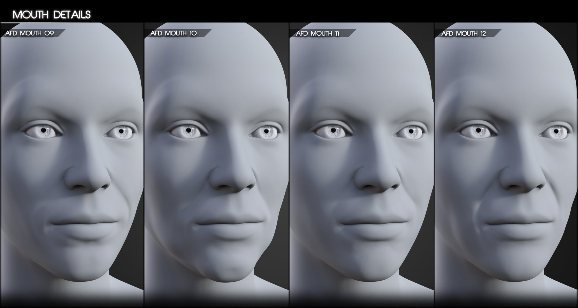 Aging Face Details HD for Genesis 9 | Daz 3D