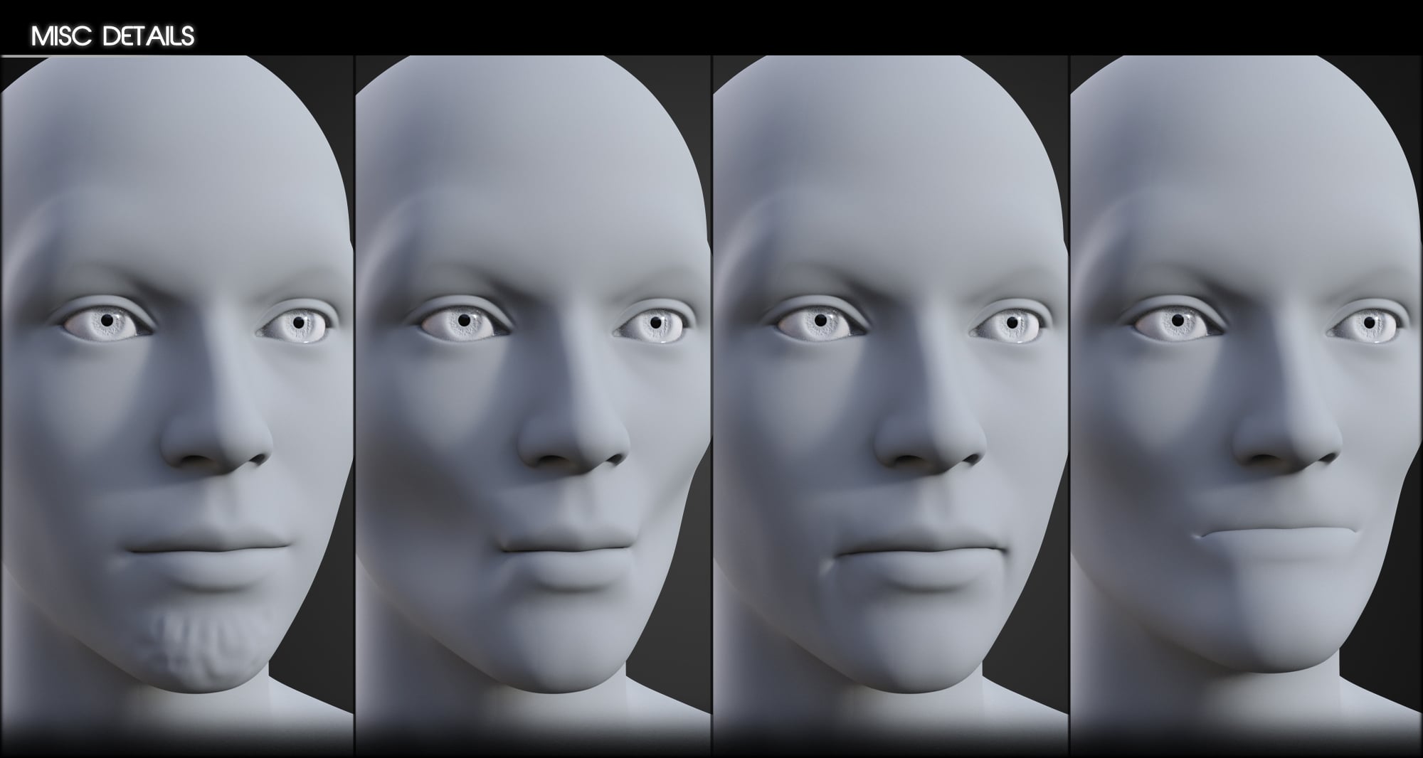 Aging Face Details HD for Genesis 9 | Daz 3D
