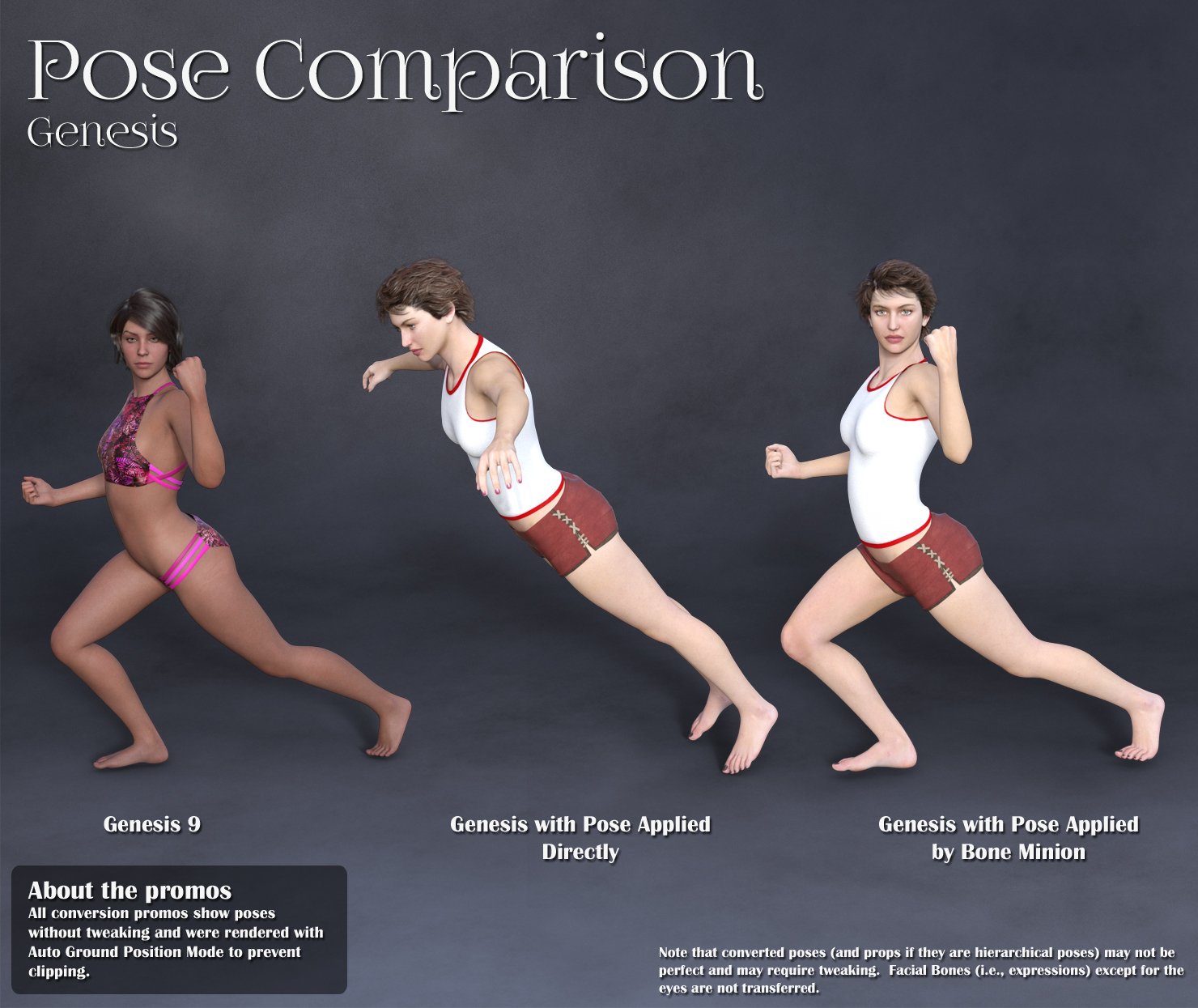 Bone Minion for Genesis 9 Poses for Genesis | Daz 3D