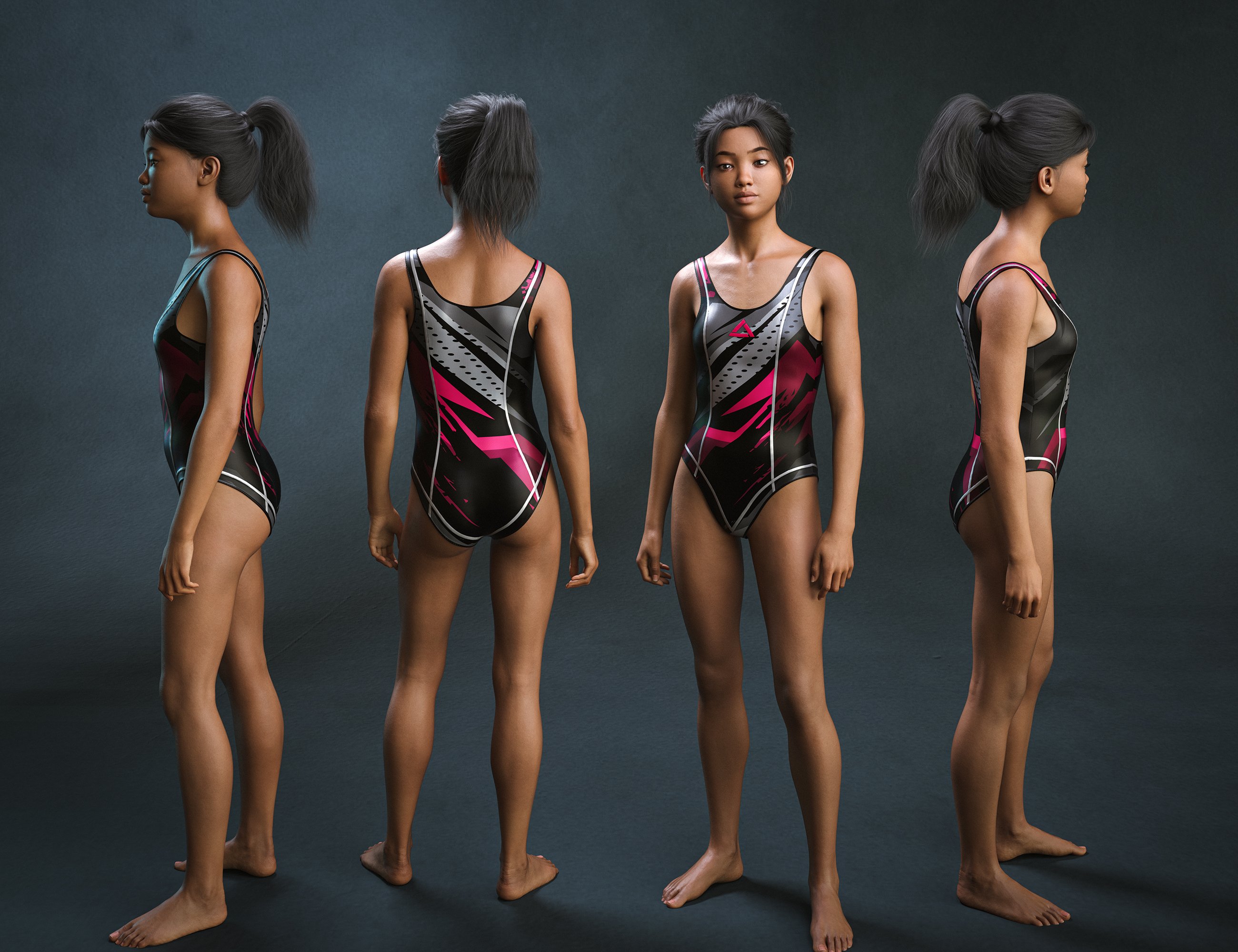 ES3D Teens HD Bundle for Genesis 9 | Daz 3D