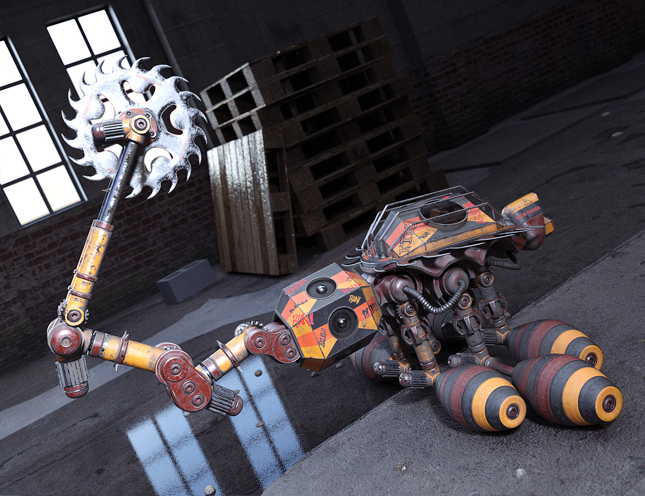 Mech Bug | Daz 3D