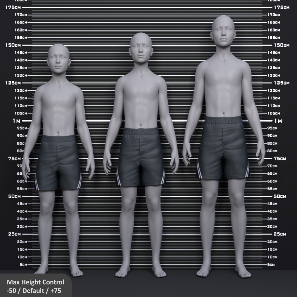 Young Teen Max HD for Genesis 9 | Daz 3D