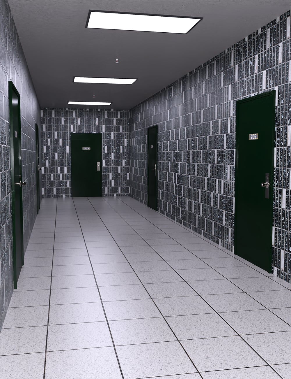 FH Apartment Corridor | Daz 3D