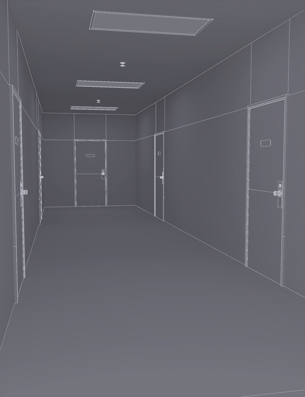 FH Apartment Corridor | Daz 3D