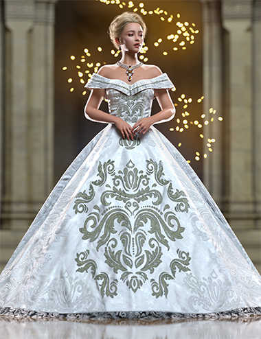 Princess Redux Poses for Genesis 9 Feminine | Daz 3D
