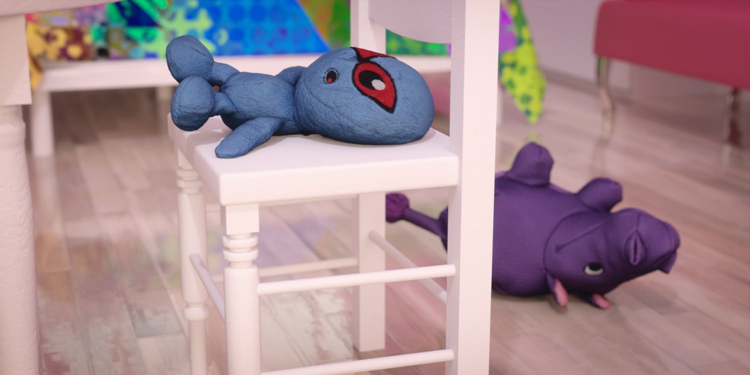 Tossed Plush Toys | Daz 3D