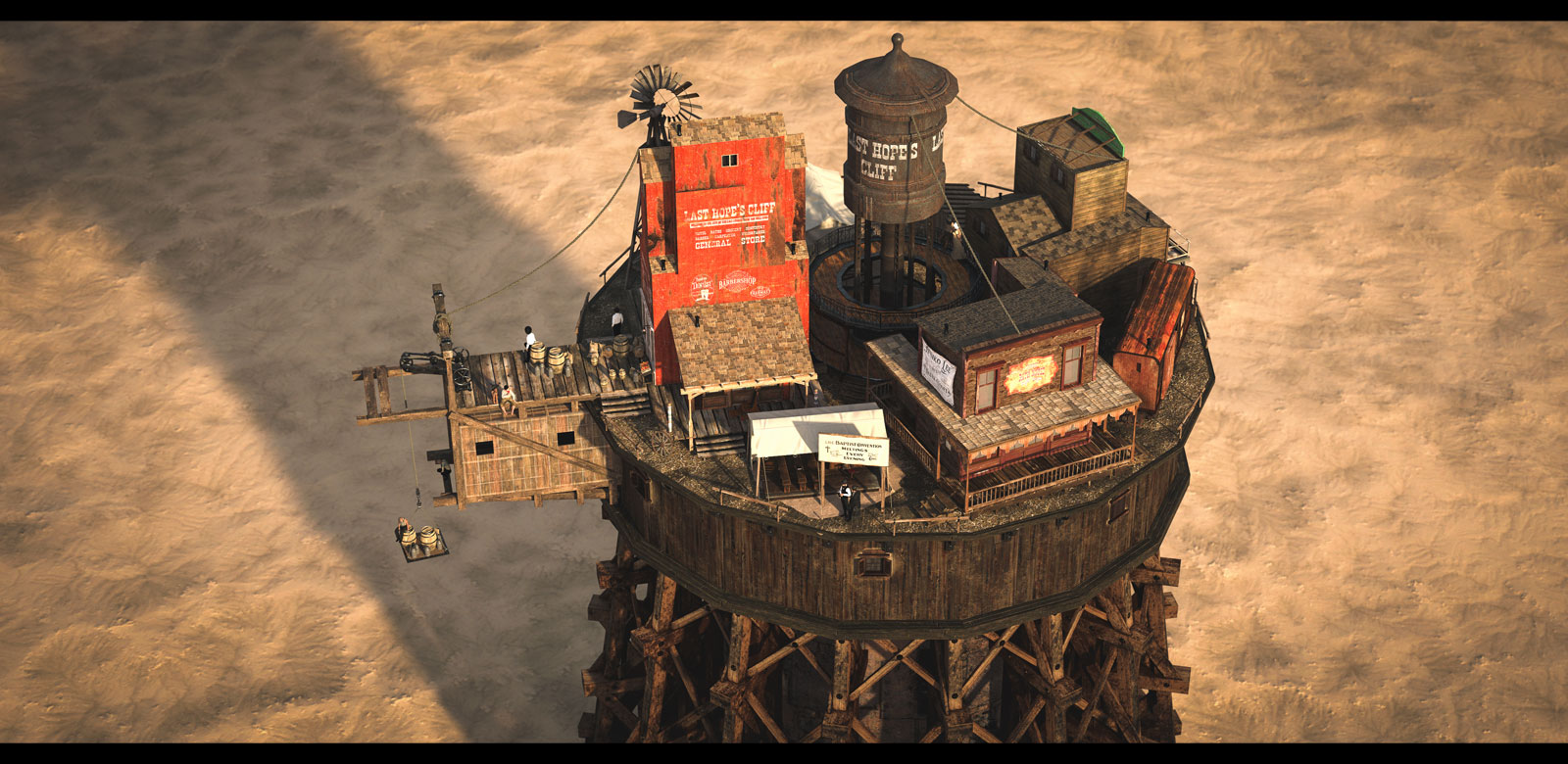 Wild West Outpost | Daz 3D