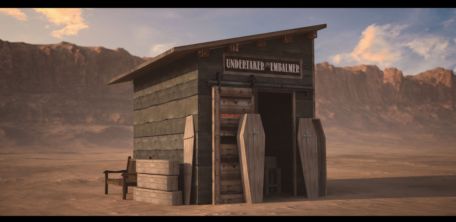 Wild West Outpost | Daz 3D