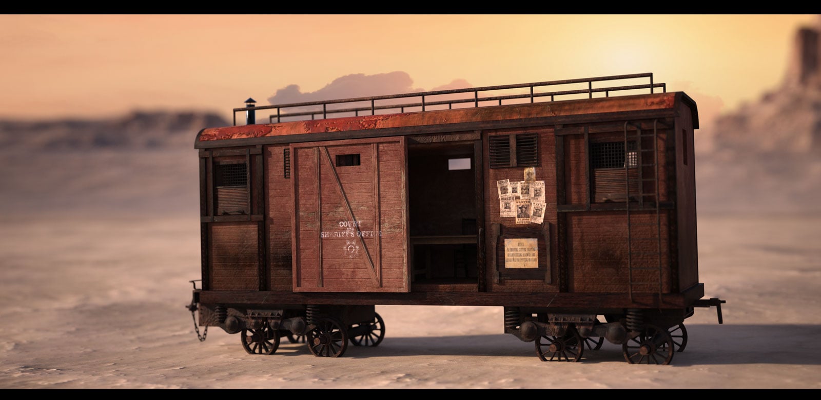 Wild West Outpost | Daz 3D