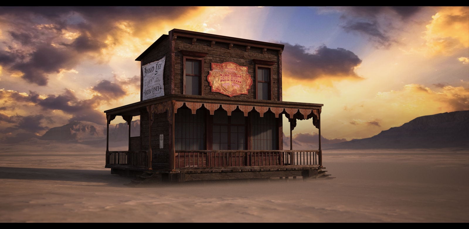 Wild West Outpost | Daz 3D