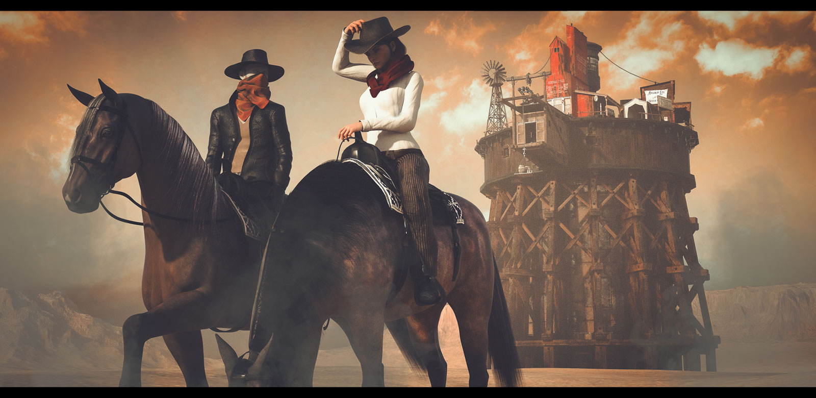 Wild West Outpost | Daz 3D