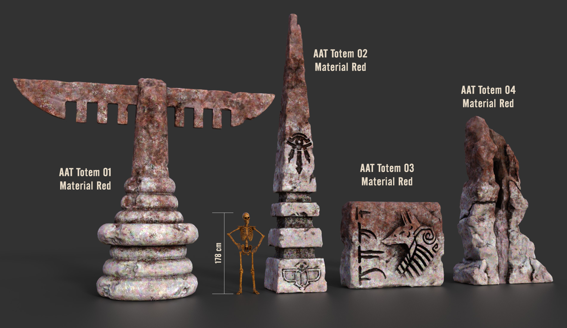 Ancient Aliens - Totems | Daz 3D