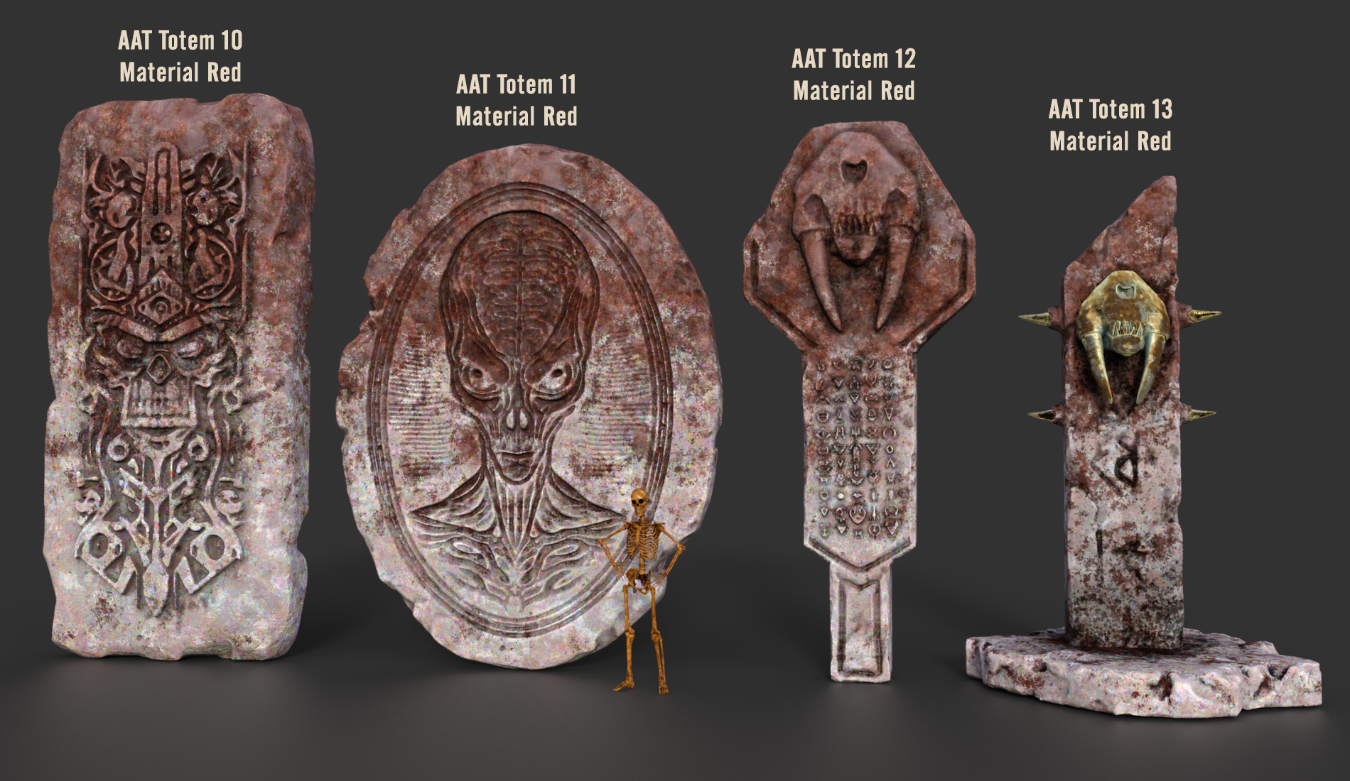 Ancient Aliens - Totems | Daz 3D