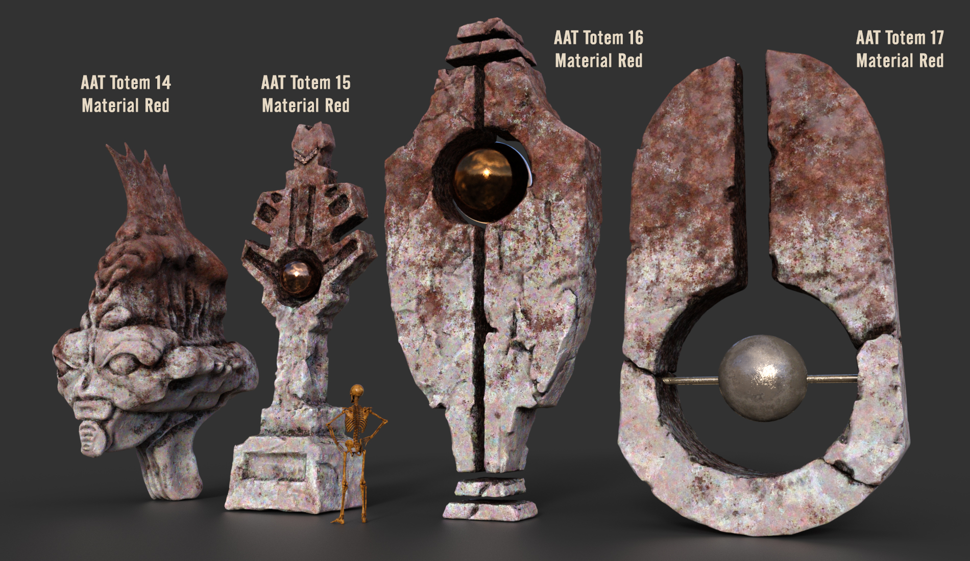 Ancient Aliens - Totems | Daz 3D