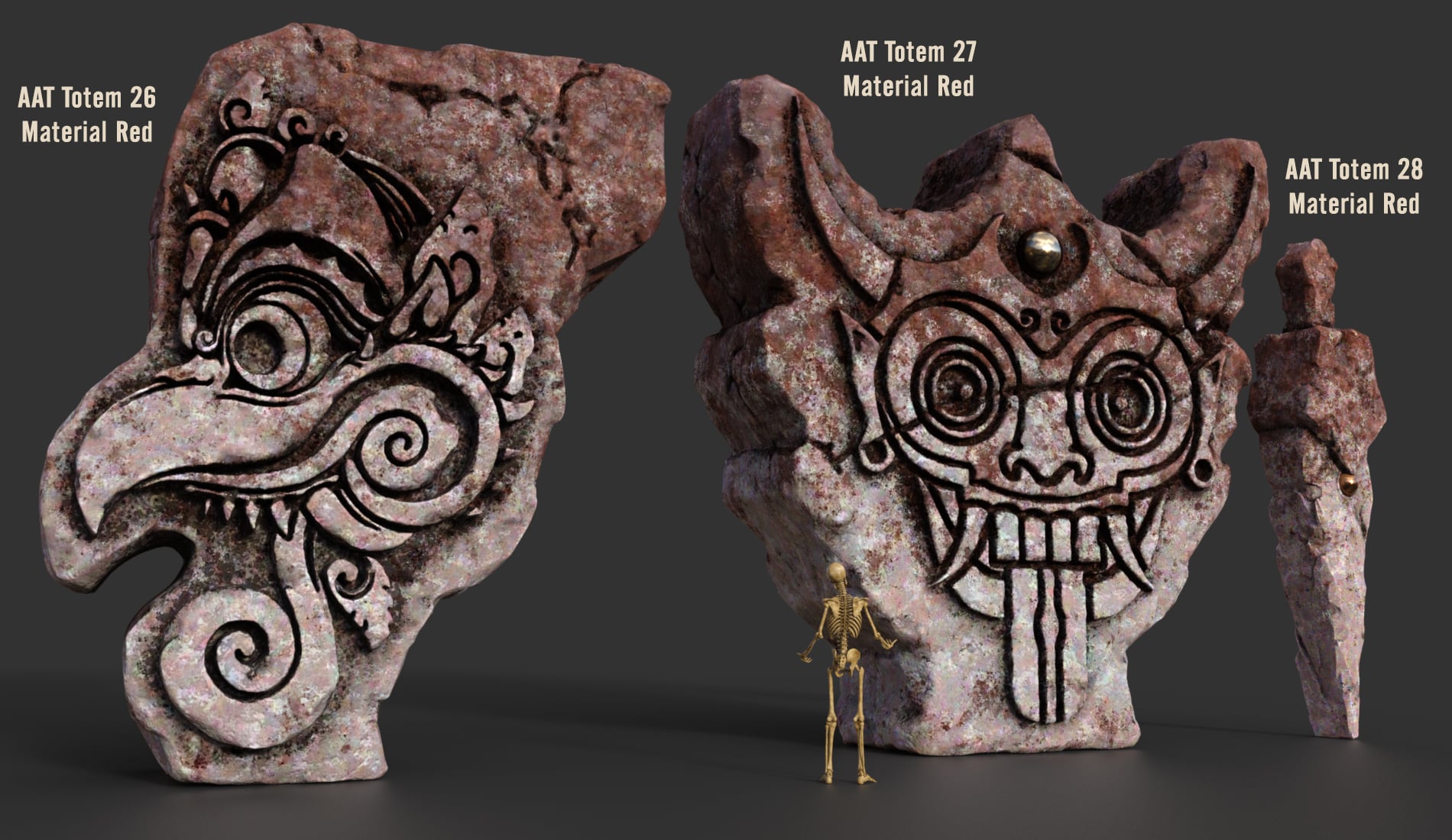 Ancient Aliens - Totems | Daz 3D