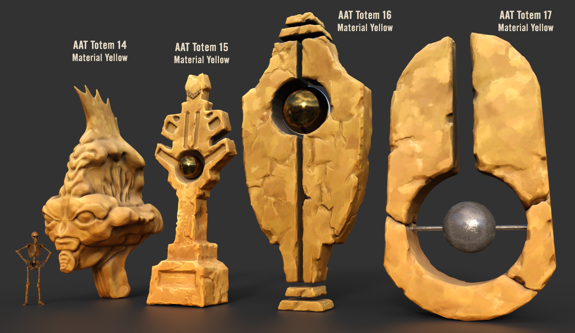 Ancient Aliens - Totems | Daz 3D