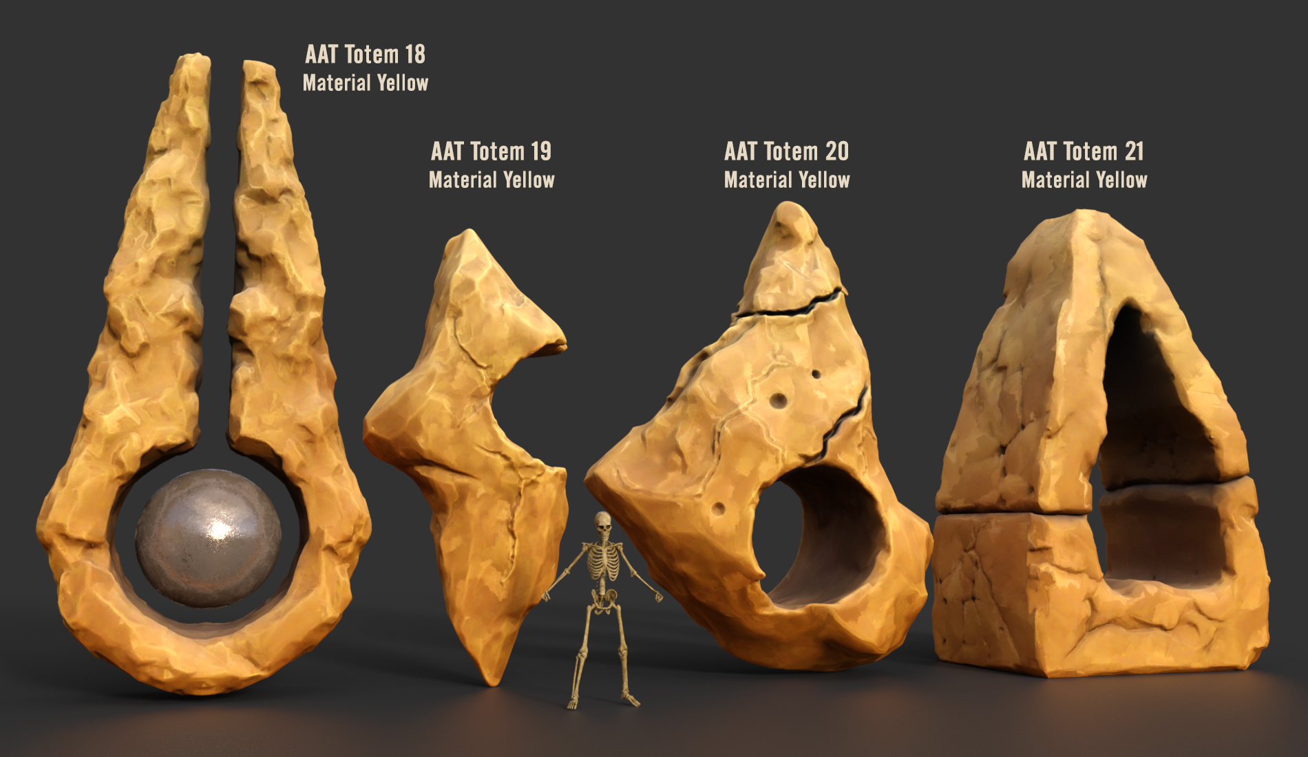 Ancient Aliens - Totems | Daz 3D
