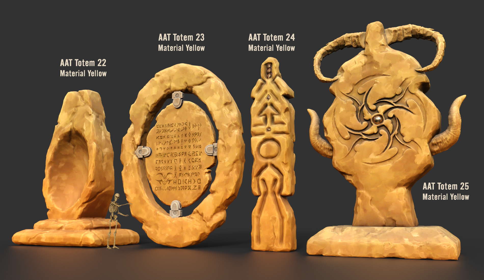 Ancient Aliens - Totems | Daz 3D