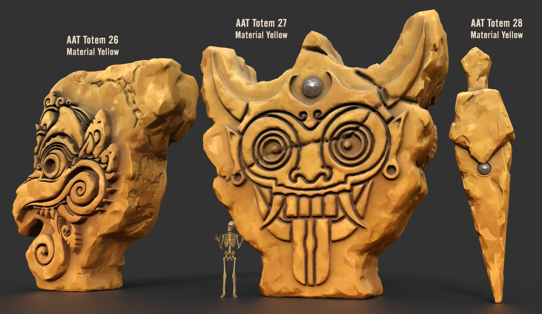 Ancient Aliens - Totems | Daz 3D