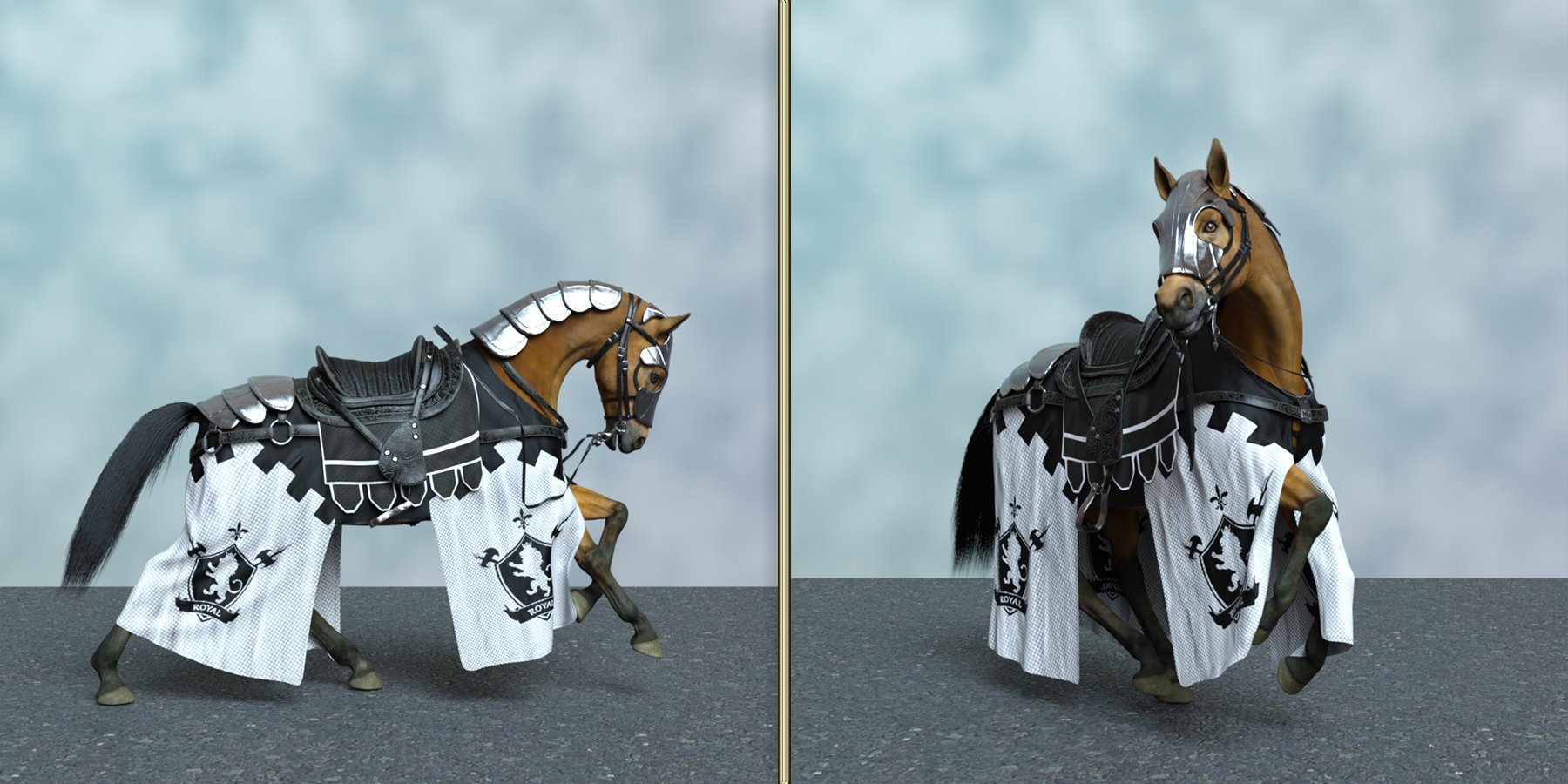 Medieval Fun Battle Pose Bundle | Daz 3D