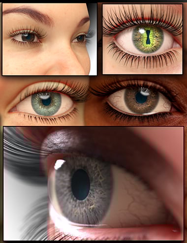 GP Character Eyes Volume 2 for Genesis 8 | Daz 3D