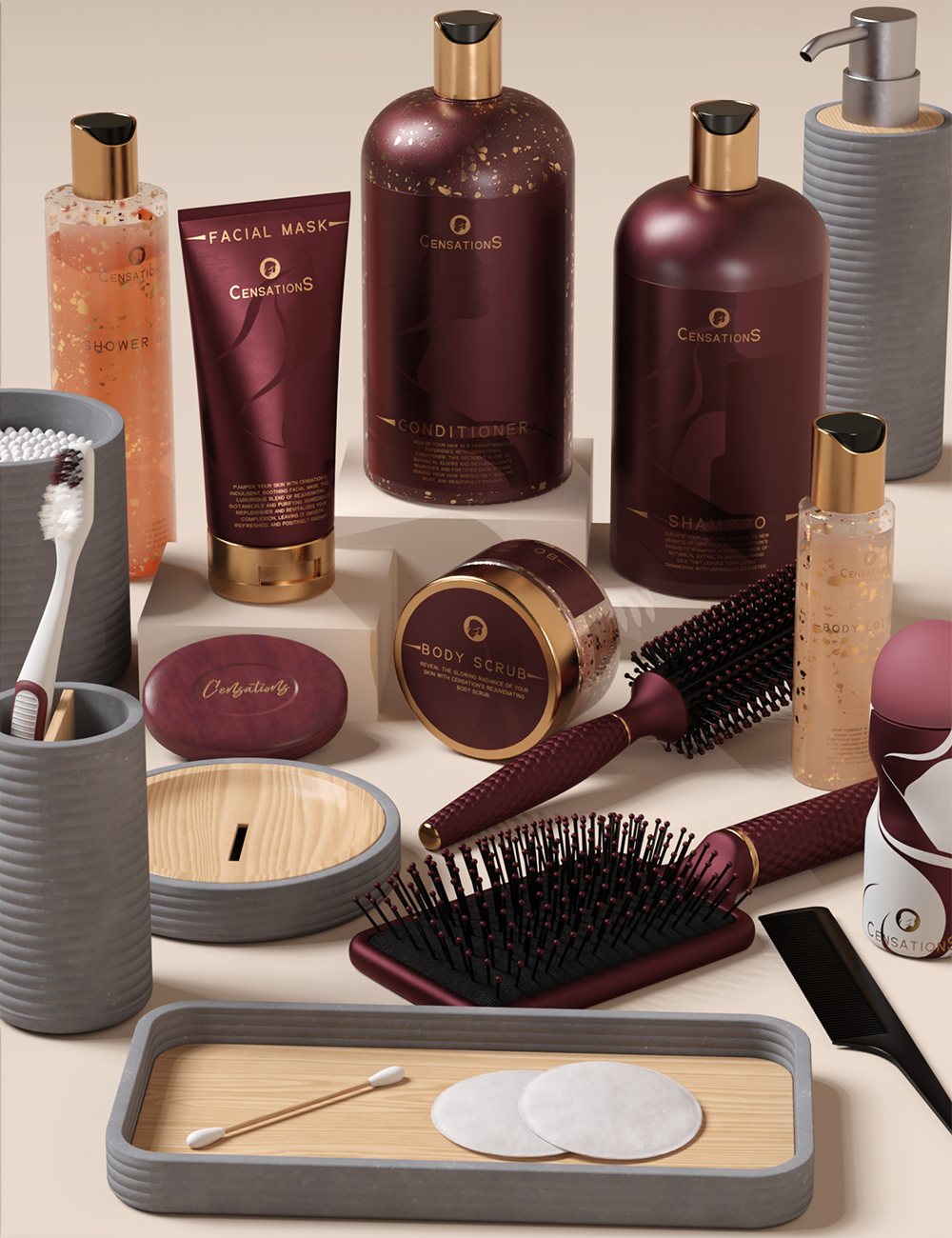 Fill Your House: Bathroom Bundle | Daz 3D