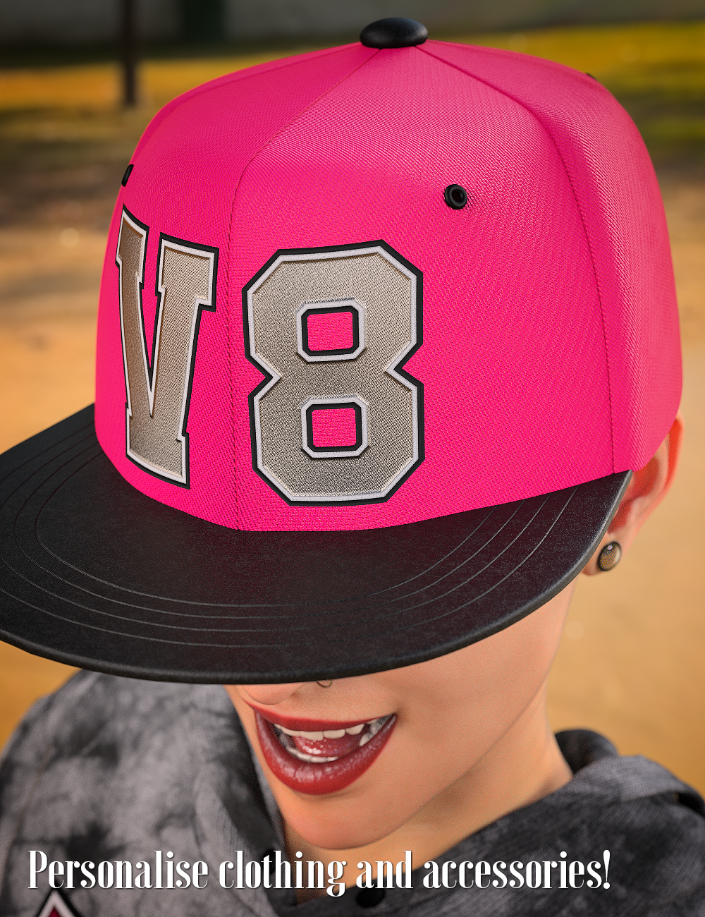 Varsity Patch Decals | Daz 3D