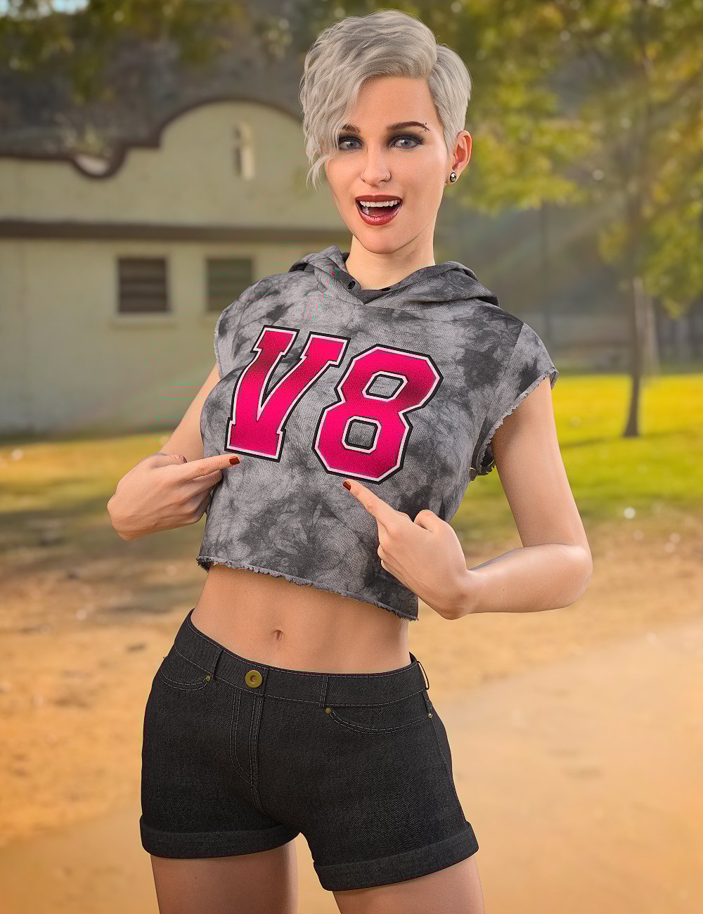 Varsity Patch Decals | Daz 3D